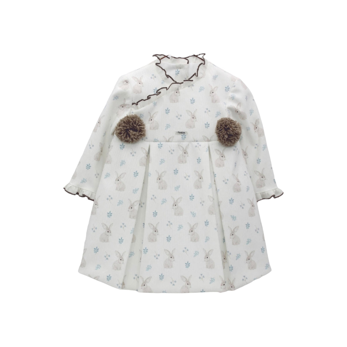 Ebba Bunny Pom Dress – Piccoli & Co