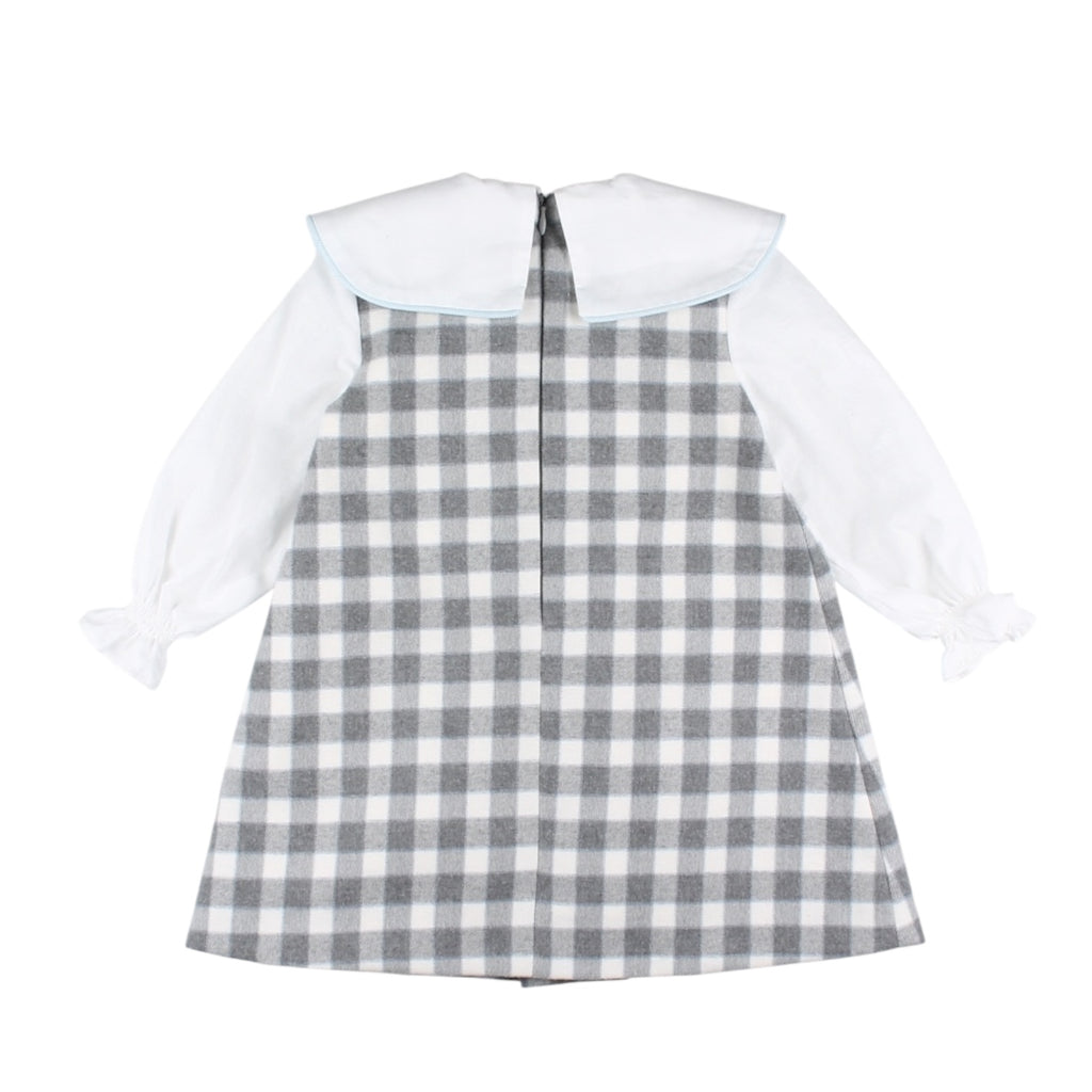 Touille Girl Grey Checkered Dress – Piccoli & Co