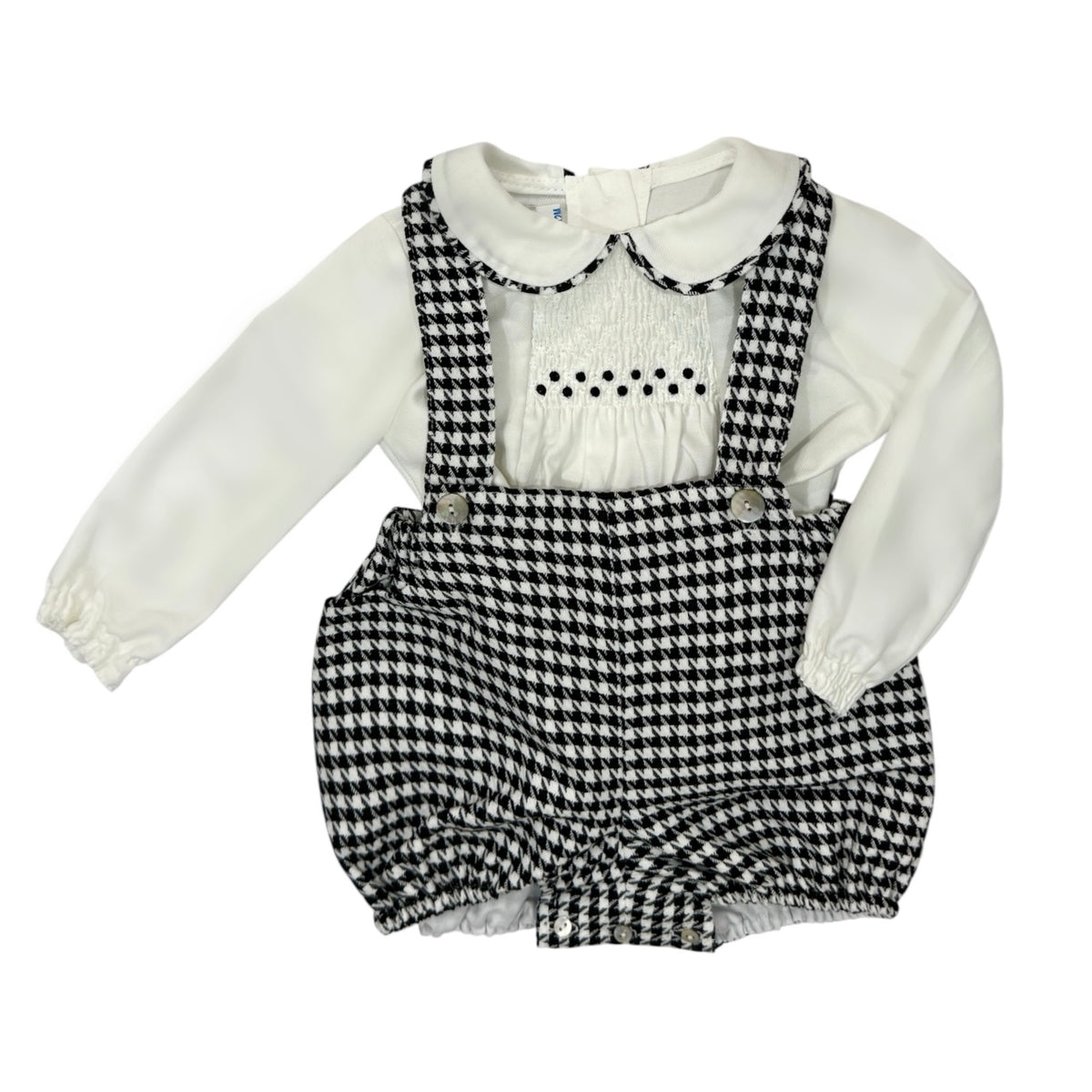 Jack Black/White Houndstooth 2-Piece Set – Piccoli & Co
