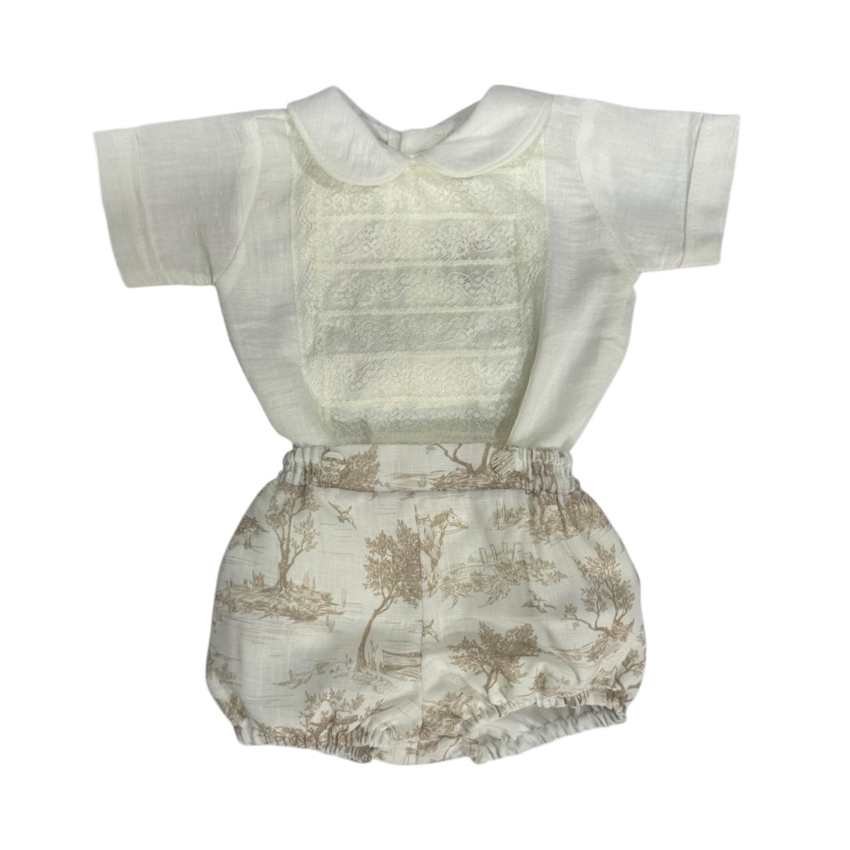 TPWC Page Boy Beige Toile Lace 2-PC set – Piccoli & Co