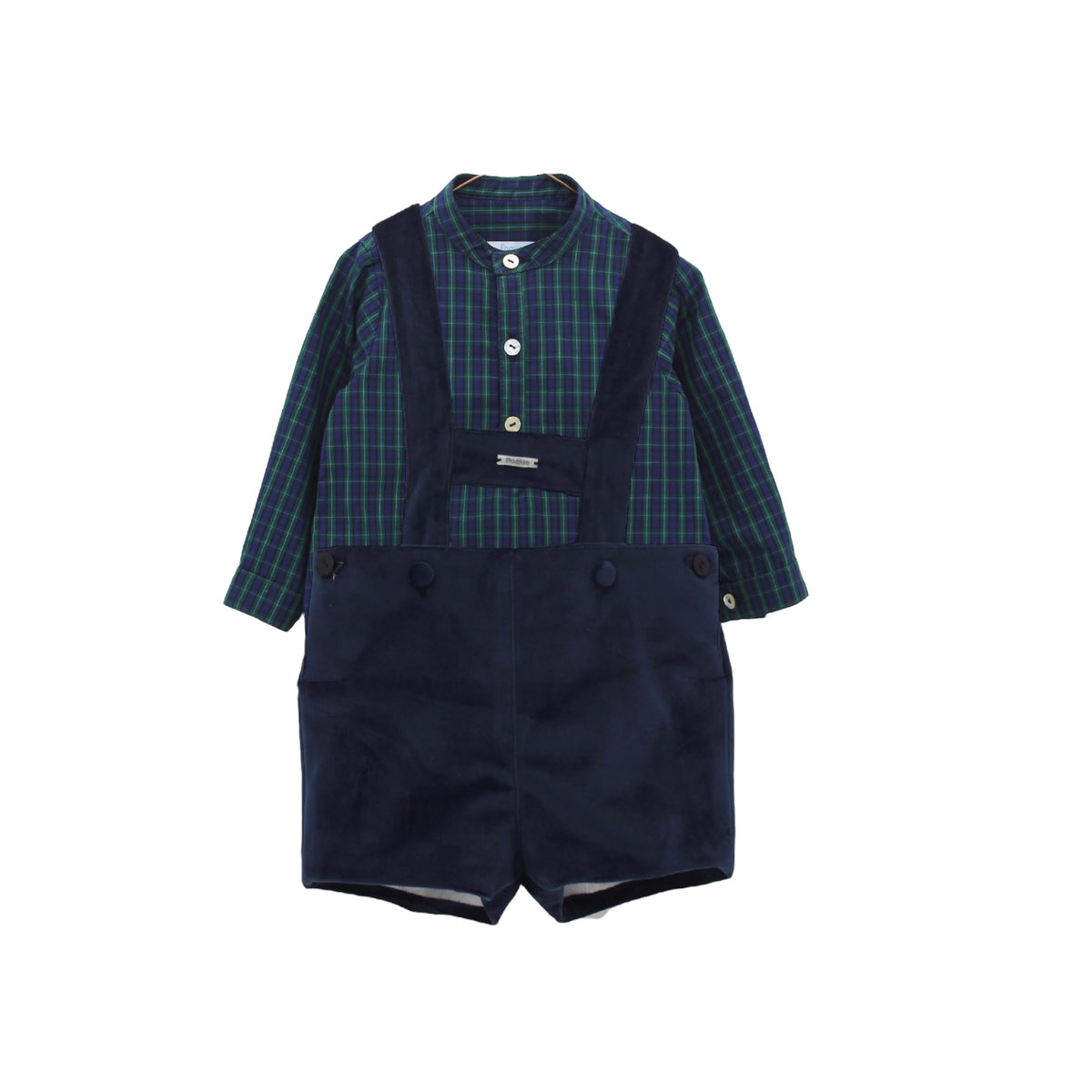 Carol Navy Blue and Green Boy Set – Piccoli & Co