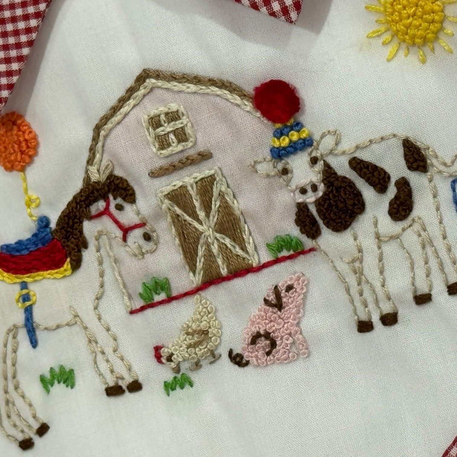 PREORDER Farm Animals Boy French Knot 2-Pc Set (SHIPS FIRST HALF OF AP ...