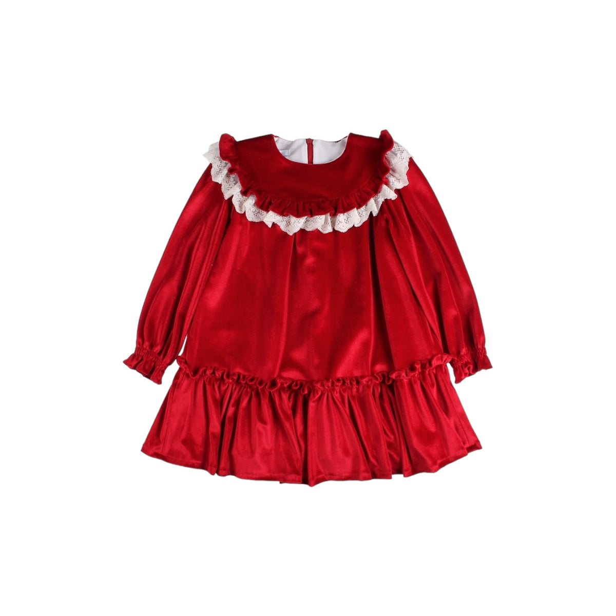 Carol Red Velvet Dress – Piccoli & Co