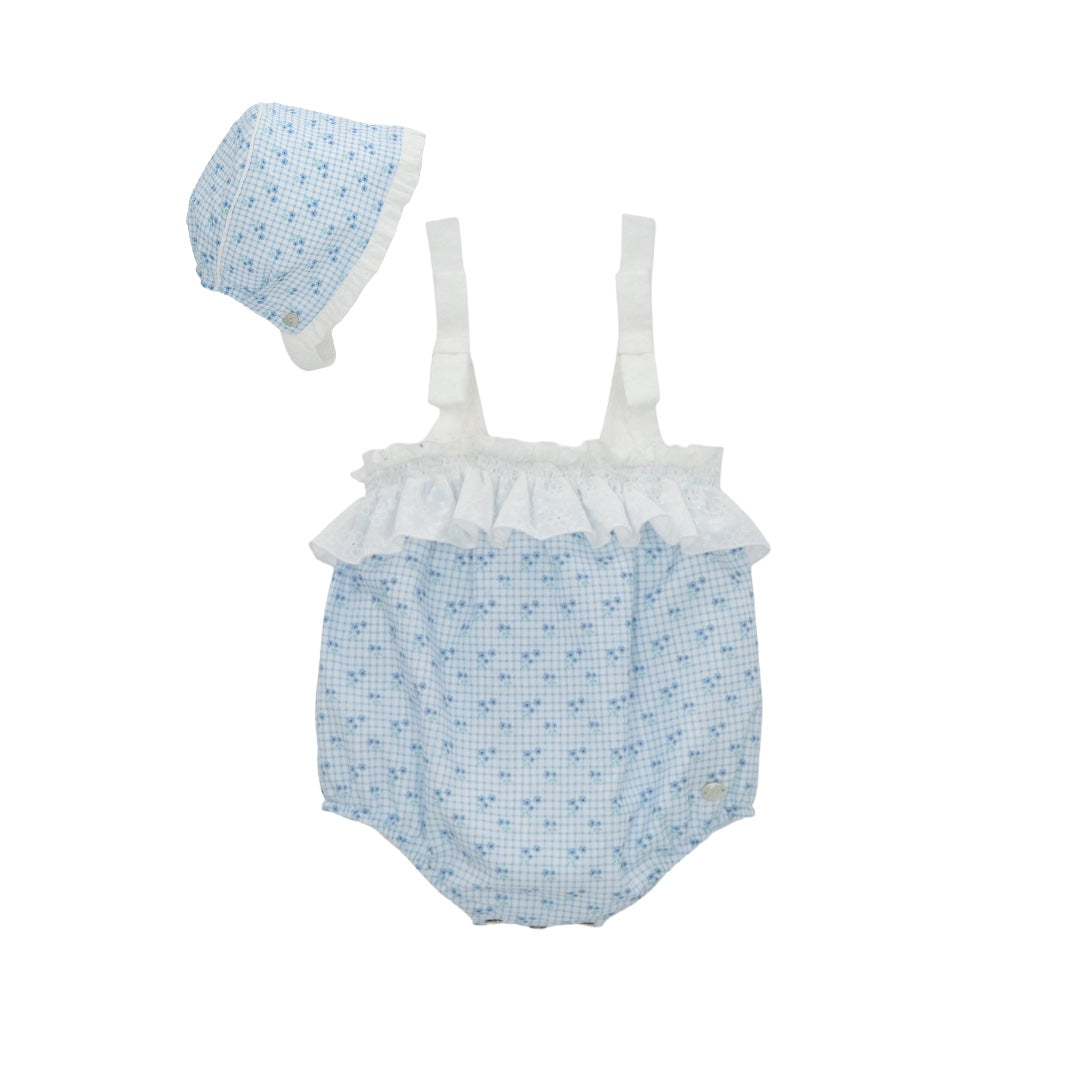 Noto French Blue Girl 2-Piece Romper Set – Piccoli & Co