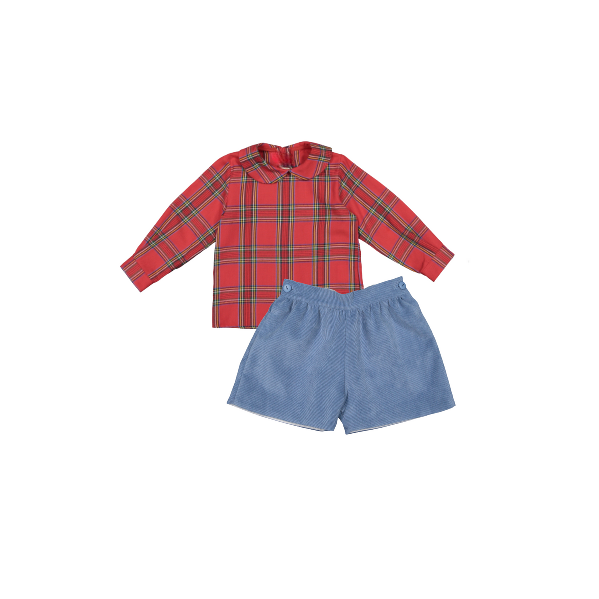 Linus Red Tartan 2-piece set – Piccoli & Co